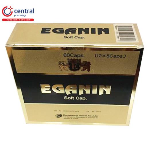Thuốc Eganin 200mg (arginin): thuốc điều trị gan Hàn Quốc