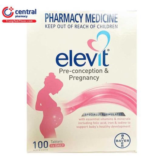 Thuốc Elevit Pre-conception & Pregnancy bổ sung Vitamin khoáng chất