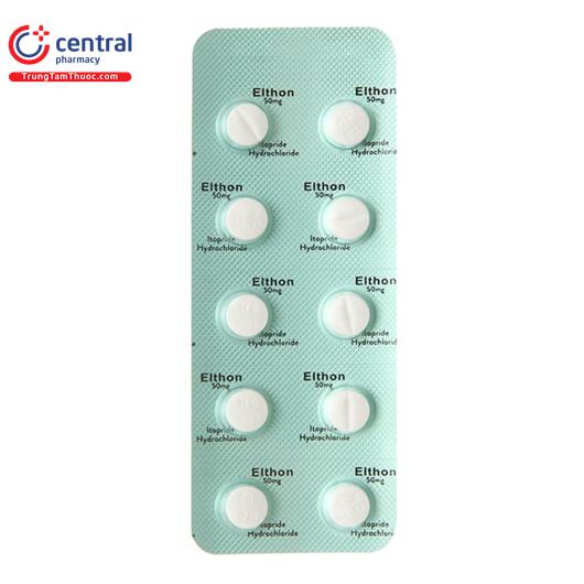 Thuốc Elthon 50mg - chống viêm loét dạ dày: tác dụng và thận trọng