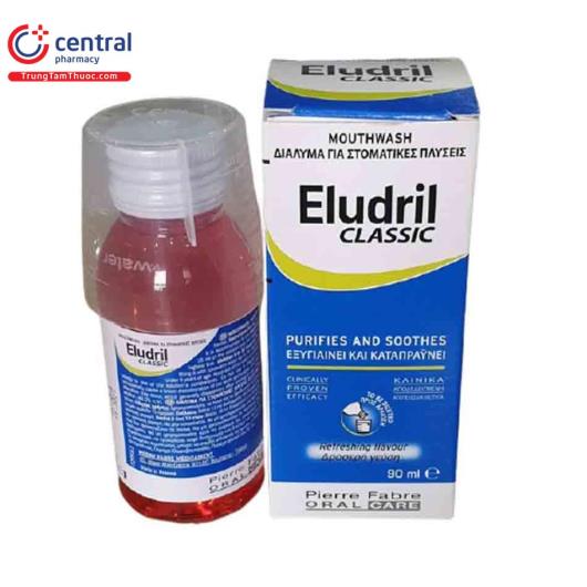 [CHÍNH HÃNG] Nước súc miệng Eludril Classic 90ml bảo vệ răng miệng
