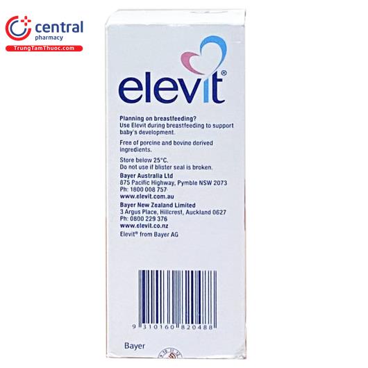 Thuốc Elevit Pre-conception & Pregnancy bổ sung Vitamin khoáng chất