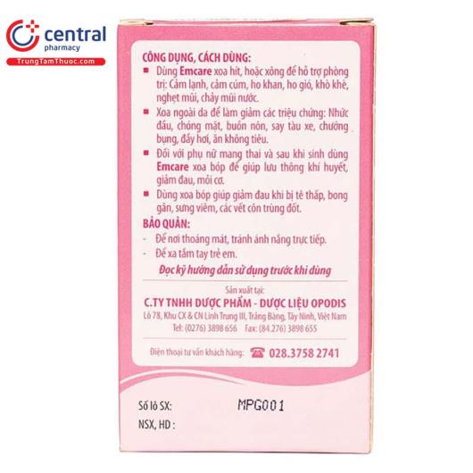 [CHÍNH HÃNG] Dầu Tràm Emcare 25ml dành riêng cho bé yêu của bạn