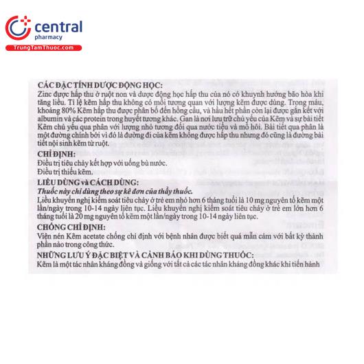 [CHÍNH HÃNG] Thuốc Emzinc 20mg - điều trị tiêu chảy ở trẻ nhỏ