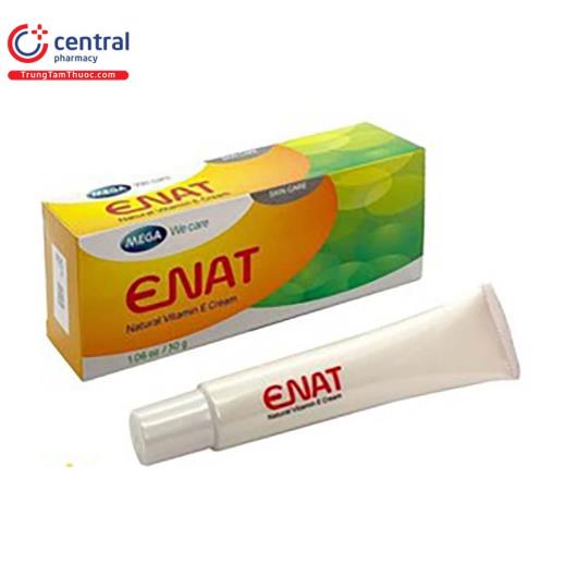Enat Natural Vitamin E Cream 30g: Cách dùng - liều dùng