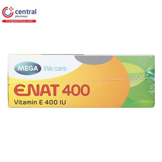 [CHÍNH HÃNG] Thuốc Enat 400 bổ sung Vitamin E duy trì làn da khỏe đẹp