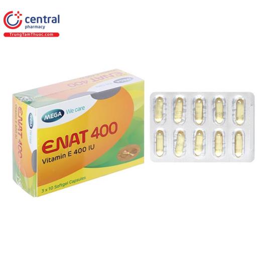 [CHÍNH HÃNG] Thuốc Enat 400 bổ sung Vitamin E duy trì làn da khỏe đẹp