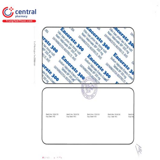[CHÍNH HÃNG] Thuốc Encorate 200mg điều trị động kinh cục bộ