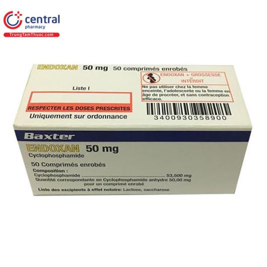 [CHÍNH HÃNG] Thuốc Endoxan 50mg giải pháp điều trị ung thư tối ưu