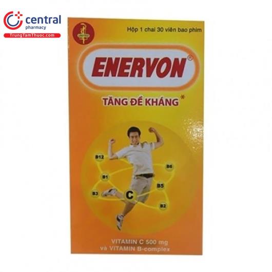 Thuốc Enervon (Lọ 30 viên) cung cấp các vitamin thiết yếu cho cơ thể