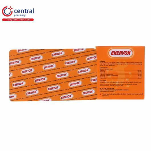 Thuốc Enervon (vỉ) - nâng cao sức đề kháng: tác dụng, cách dùng