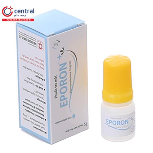 Thuốc tra mắt Eporon - điều trị viêm kết mạc, viêm mí mắt