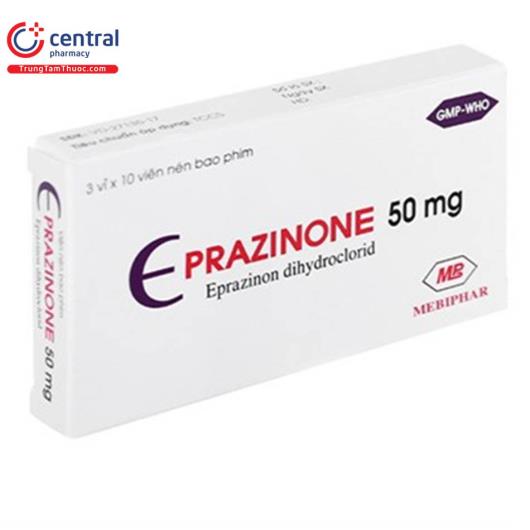 [CHÍNH HÃNG] Thuốc Eprazinone Mebiphar 50mg long đờm đặc nhanh chóng