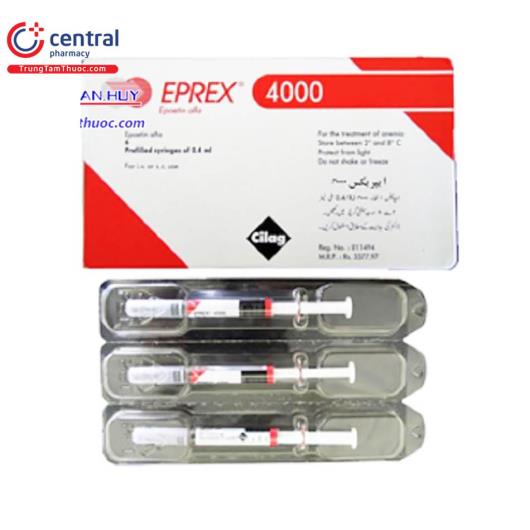 [CHÍNH HÃNG] Thuốc Eprex 4000 - Thuốc kích thích sản xuất hồng cầu