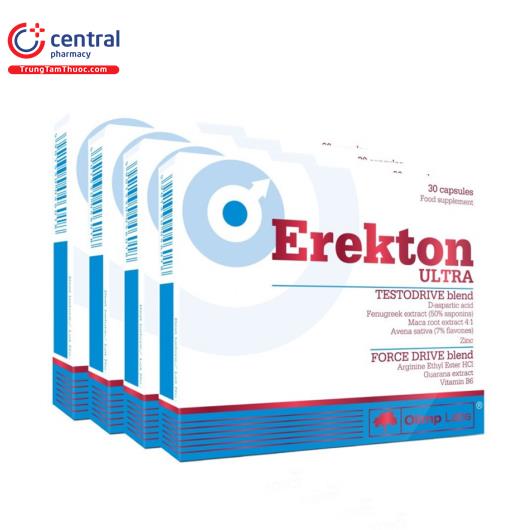 [CHÍNH HÃNG] Thuốc Erekton Ultra - Cường tráng sinh lực phái mạnh