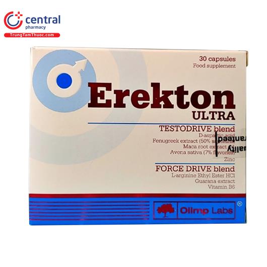 [CHÍNH HÃNG] Thuốc Erekton Ultra - Cường tráng sinh lực phái mạnh