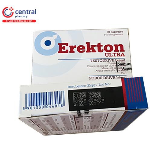 [CHÍNH HÃNG] Thuốc Erekton Ultra - Cường tráng sinh lực phái mạnh