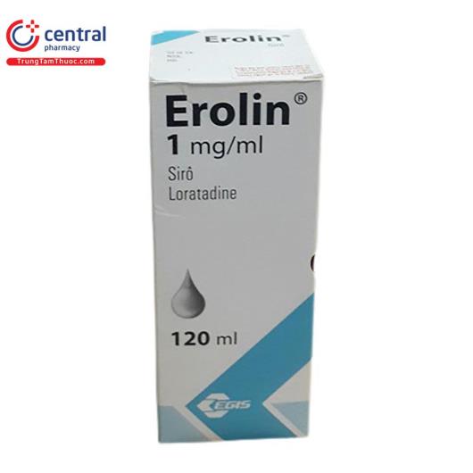 [CHÍNH HÃNG] Thuốc Erolin 1mg/ml điều trị viêm mũi dị ứng sổ mũi