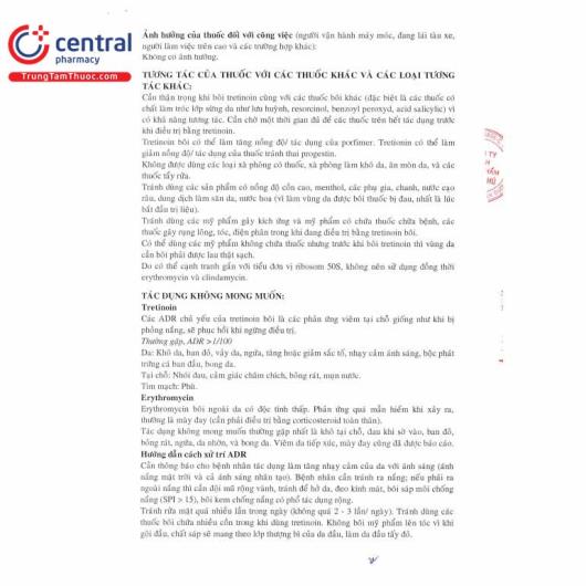 [CHÍNH HÃNG] Thuốc điều trị mụn trứng cá Eryne Gel Davipharm