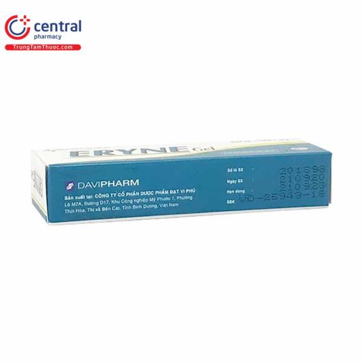 [CHÍNH HÃNG] Thuốc điều trị mụn trứng cá Eryne Gel Davipharm