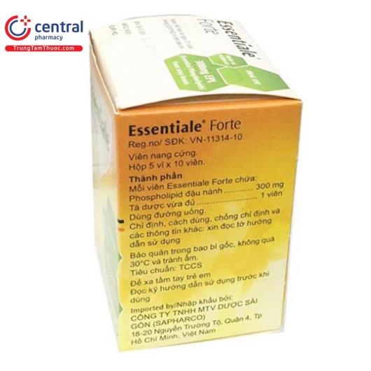 [CHÍNH HÃNG] Thuốc Essentiale Forte 300mg điều trị các bệnh ở gan