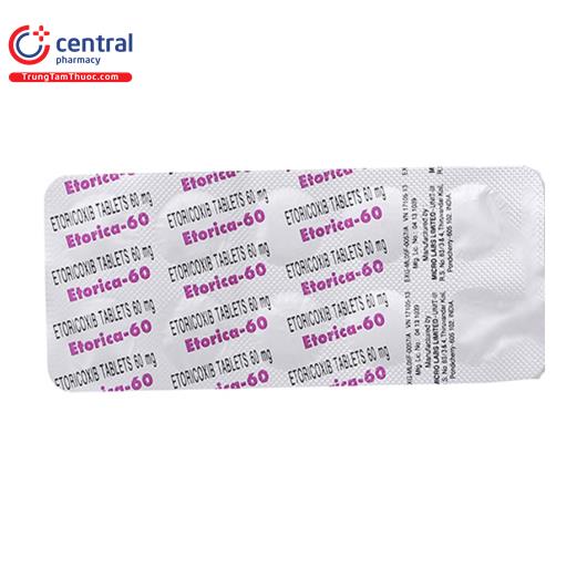 Thuốc Etorica-60 - Thuốc giảm đau và chống viêm xương khớp