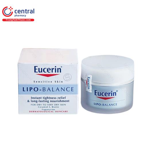 [CHÍNH HÃNG] Kem dưỡng ẩm Eucerin Lipo Balance - Cấp ẩm sâu