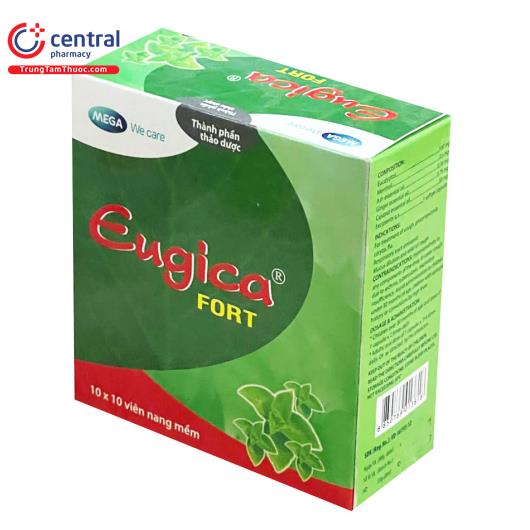 [CHÍNH HÃNG] Thuốc Eugica Fort DHG (Eugica đỏ) đặc trị ho