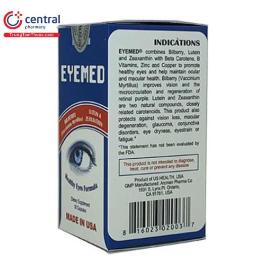 Thuốc EyeMed: Cách dùng – liều dùng, lưu ý khi sử dụng