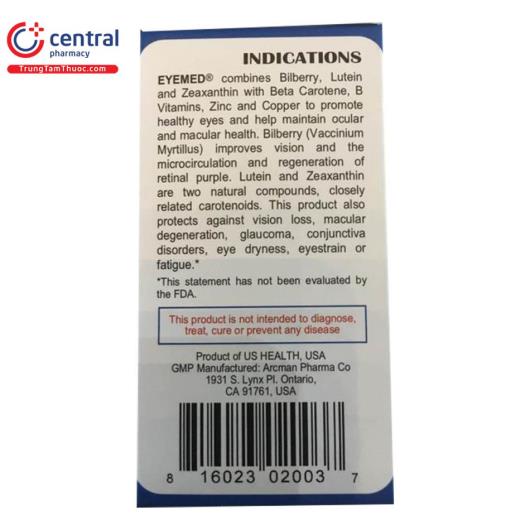 Thuốc EyeMed: Cách dùng – liều dùng, lưu ý khi sử dụng