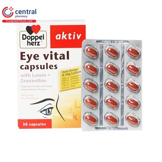 Thuốc Eye Vital Capsules: Cách dùng – liều dùng, lưu ý khi sử dụng