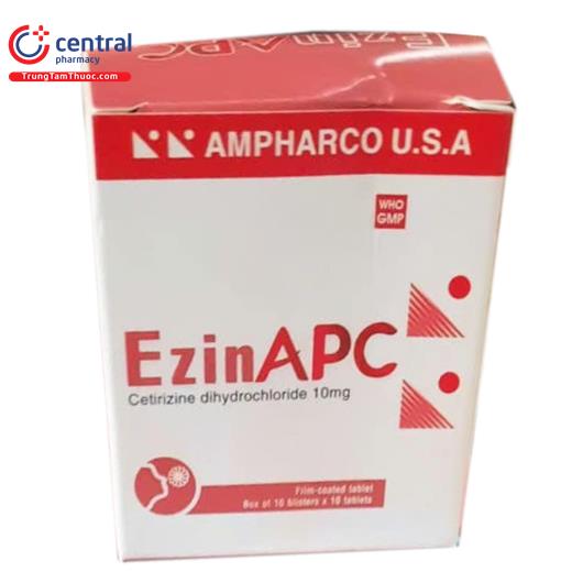 [CHÍNH HÃNG] Thuốc EzinAPC 10mg điều trị viêm mũi dị ứng