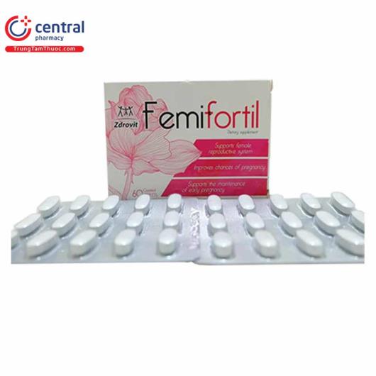 Thuốc Femifortil tăng cường khả năng sinh sản cho nữ giới