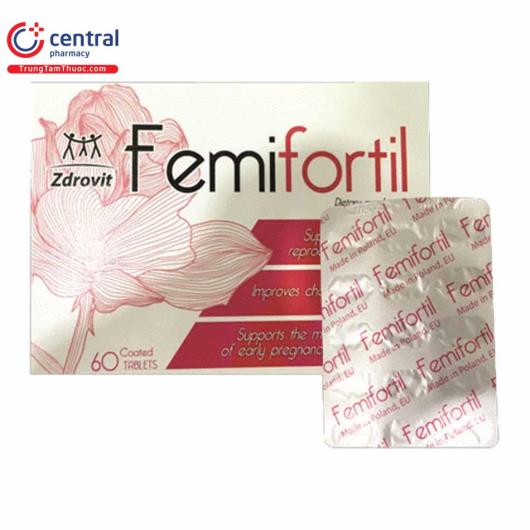 Thuốc Femifortil tăng cường khả năng sinh sản cho nữ giới