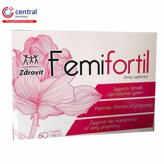 Thuốc Femifortil tăng cường khả năng sinh sản cho nữ giới