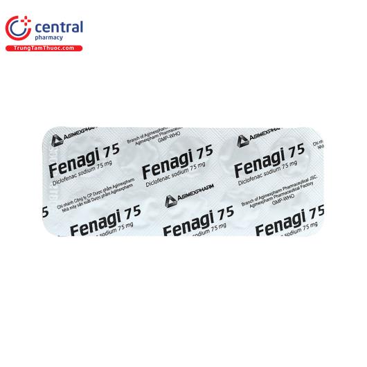 [CHÍNH HÃNG] Thuốc Fenagi 75 - điều trị viêm xương khớp