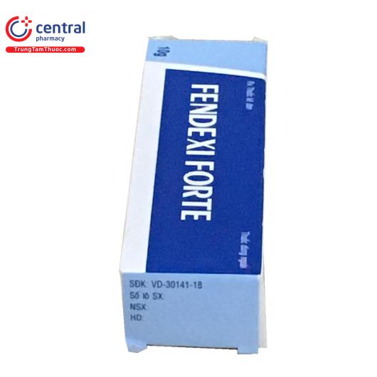 Thuốc điều trị viêm da Fendexi Forte: Chỉ định, liều dùng