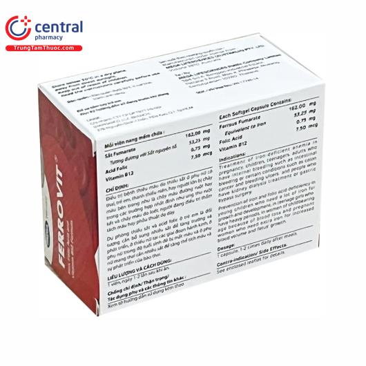 Thuốc bổ máu Ferrovit: Tác dụng, liều dùng và giá bán