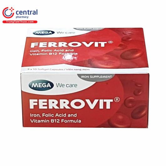 Thuốc bổ máu Ferrovit: Tác dụng, liều dùng và giá bán