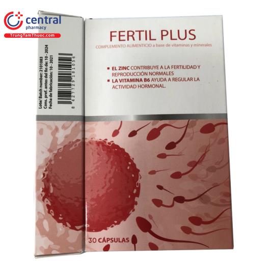 [CHÍNH HÃNG] Thuốc Fertil Plus tăng khả năng thụ thai