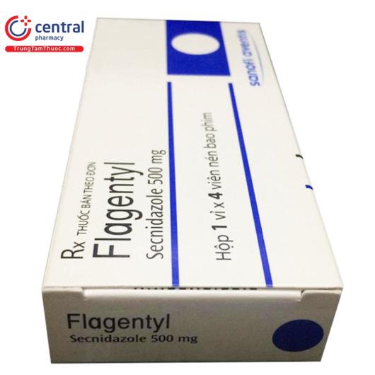 Thuốc Flagentyl 500mg - Thuốc điều trị amip gan và viêm âm đạo