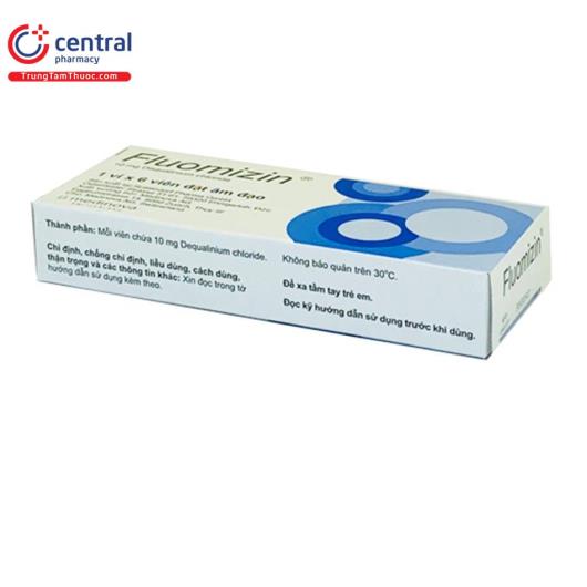 Thuốc Fluomizin 10mg: liều dùng, tác dụng và lưu ý khi sử dụng