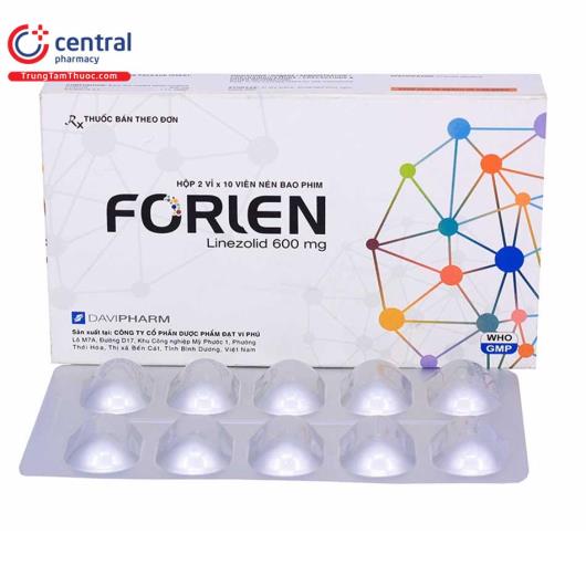 Thuốc Forlen điều trị nhiễm khuẩn: cách dùng, liều dùng, giá bán