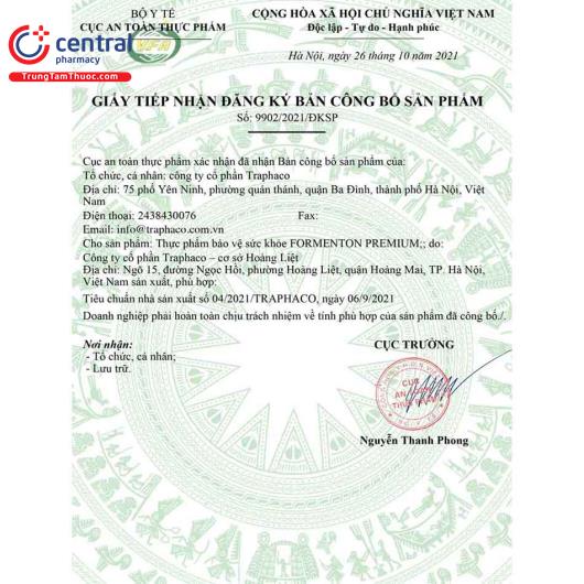 [CHÍNH HÃNG] Viên uống Formenton Premium-cải thiện sức khỏe phái mạnh