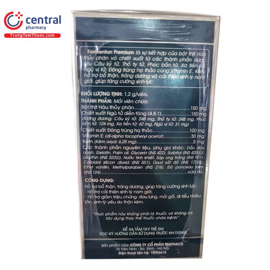 [CHÍNH HÃNG] Viên uống Formenton Premium-cải thiện sức khỏe phái mạnh