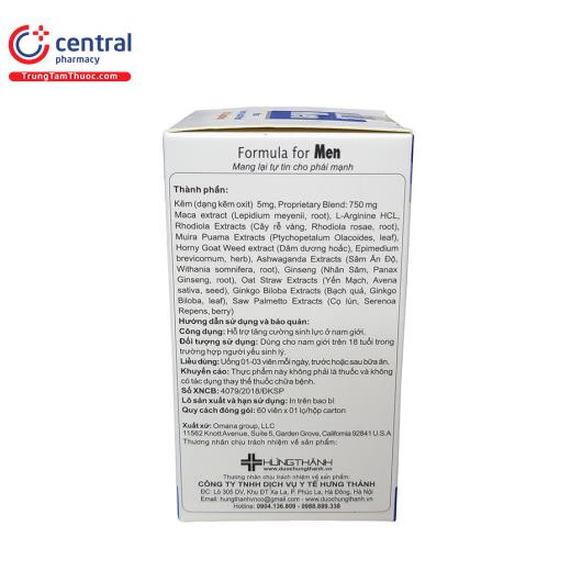 Thuốc Formula for Men - Bổ thận, tráng dương, tăng cường sinh lý nam