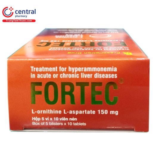 [CHÍNH HÃNG] Thuốc Fortec 150mg điều trị tăng amoniac