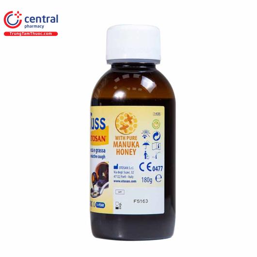 [CHÍNH HÃNG] Fortuss Otosan Cough Syrup làm dịu cơn ho