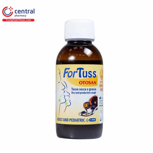 [CHÍNH HÃNG] Fortuss Otosan Cough Syrup làm dịu cơn ho