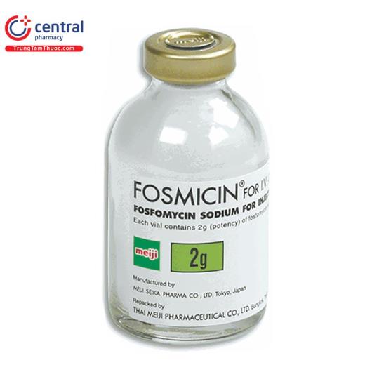 [CHÍNH HÃNG] Thuốc Fosmicin 2g: Tác dụng, cách dùng và lưu ý