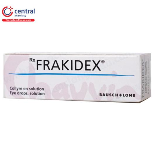 [CHÍNH HÃNG] Thuốc Frakidex 5ml - điều trị viêm mí mắt, viêm kết mạc